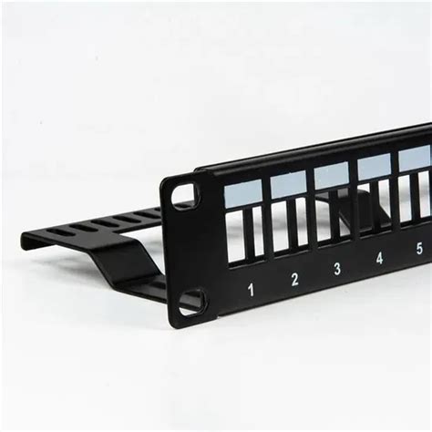 Ethernet 1u 24 Port Unshielded Empty Patch Panel Utp Blank Patch Panel Rj45 Utp Blank Patch