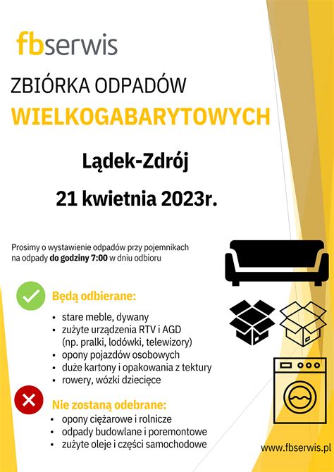 ZBIÓRKA ODPADÓW WIELKOGABARYTOWYCH UMiG LADEK ZDRÓJ
