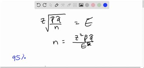 SOLVED Use The Given Data To Find The Minimum Sample Size Required Numerade