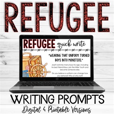 Refugee By Alan Gratz Research Based One Pager Activity Hey Natayle