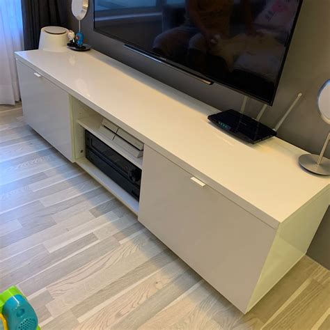 White Tv Cabinet Ikea At Alicia Montes Blog