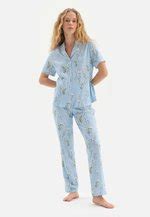 DAGI SET - Nachtwäsche Set - light blue/hellblau - Zalando.de