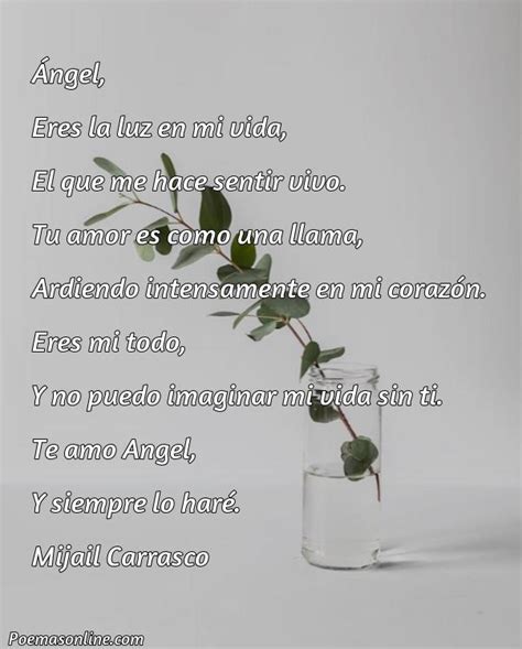 Cinco Mejores Poemas Para Ngel Poemas Online