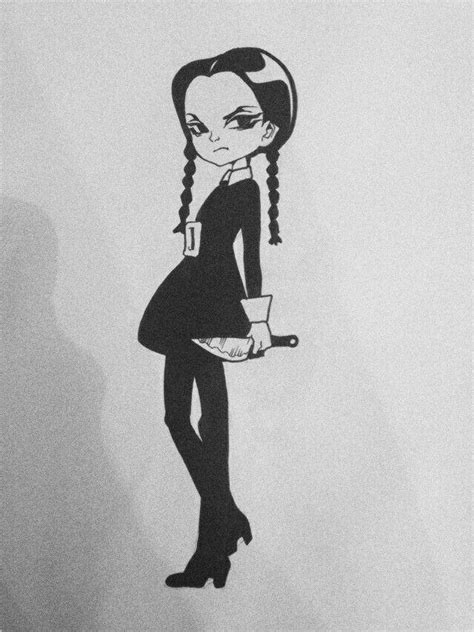 Раскраски Wednesday addams (25 шт.) - скачать или распечатать бесплатно ...