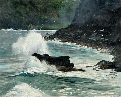 Crashing Waves Jason Li Chemers Gallery