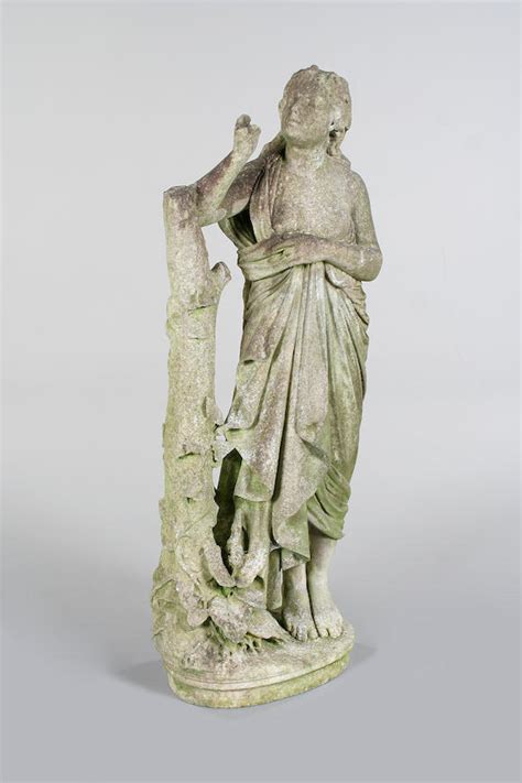 Bonhams A Late 19th Century White Marble Figure Of A Semi Clad