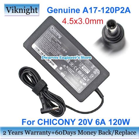 Genuine V A Chicony A P AAC Adapter A A P Laptop Charger For MSI CF THIN SC SC