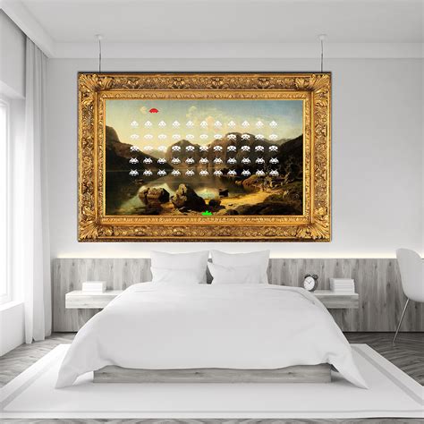 Space Invaders By Radical 24h X 16w X 2d Avant Garde Art Touch