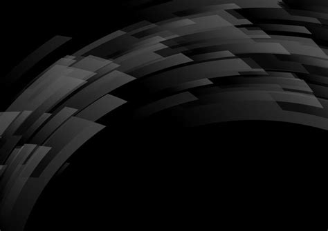 Premium Vector Black Abstract Hitech Shapes Geometric Background Vector Modern Futuristic