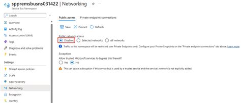 將 Azure 服務匯流排與 Azure Private Link 服務整合 Azure Service Bus Microsoft