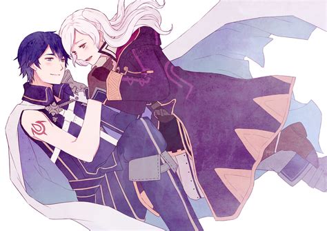 Robin Robin And Chrom Fire Emblem And 1 More Drawn By Calliptus