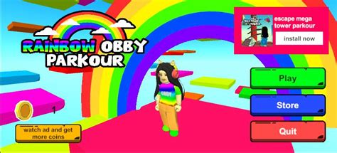 Rainbow Obby Parkour Apk For Android Download
