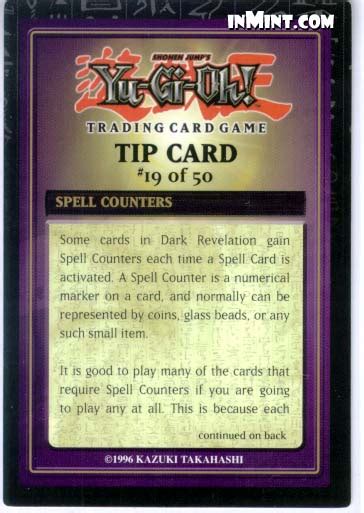 Spell Counters Yu Gi Oh