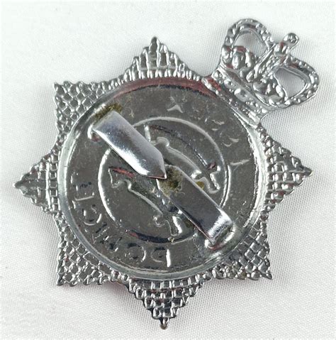 Essex Police Badge Time Militaria