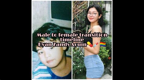 Male To Female Transition Ryan Zandy Acuinsexybeautiful Youtube