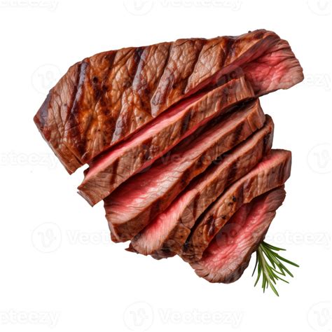 Sliced Grilled Steak With Rosemary And Peppercorns 50760144 Png
