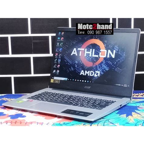 โน๊ตบุ๊คมือสอง ACER CPU AMD Athlon Silver 3050U จอ14”FHD แรม4+SSD 256 ...