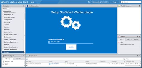 Starwind Web Management Console And Vsphere Plugin Esx Virtualization