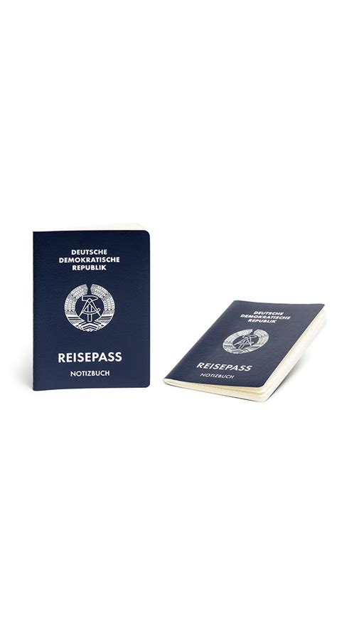 Notizbuch Reisepass Ddr A6