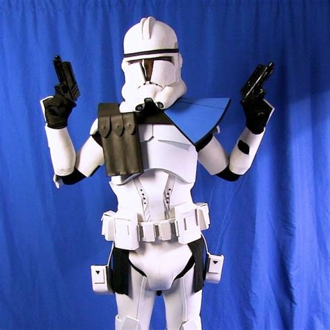 Foam Template Clone Trooper Armor Etsy