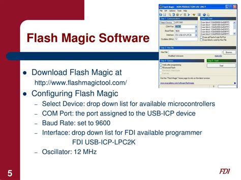 Ppt In Circuit Programming For Nxp Flash Microcontrollers Powerpoint