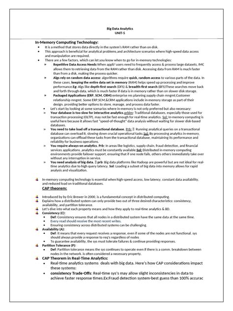 Big Data Analytics Notes Pdf Apache Hadoop Map Reduce