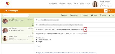 How To Reassign And Detach Emails Hoowla User Guides