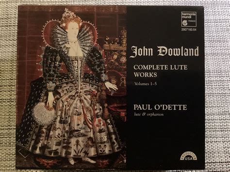 John Dowland Paul Odette Complete Lute Works Vol 1 5 Gebraucht