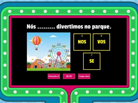Pronomes Oblíquos Game show de TV