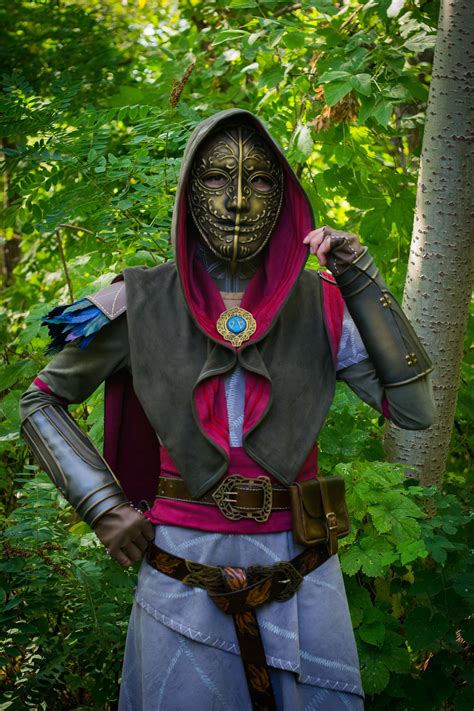 Avallach Cosplay Mask Witcher Video Game Crevan Espane Etsy