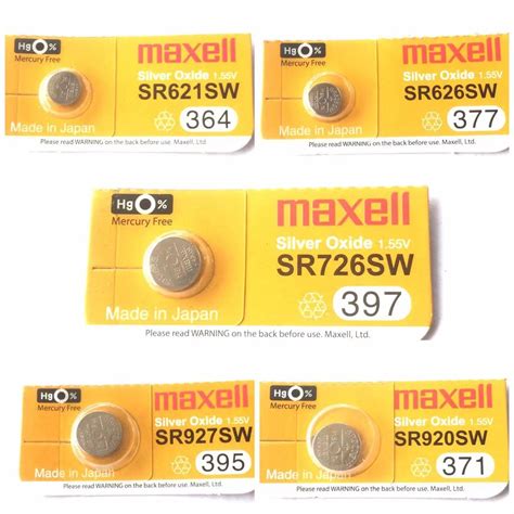 Maxell Battery Sold Per Piece Sr Sw Sr Sw Sr Sw Sr Sw Sr Sw Sr W Shopee