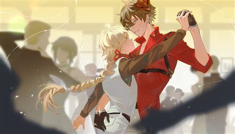 Aether And Tartaglia Genshin Impact Drawn By Miumiu1224 Danbooru