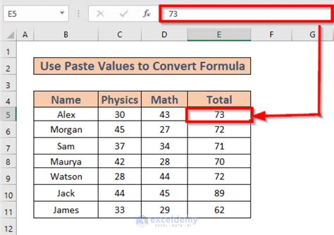 How to Convert Formula to Value Automatically in Excel (6 Effective Ways)