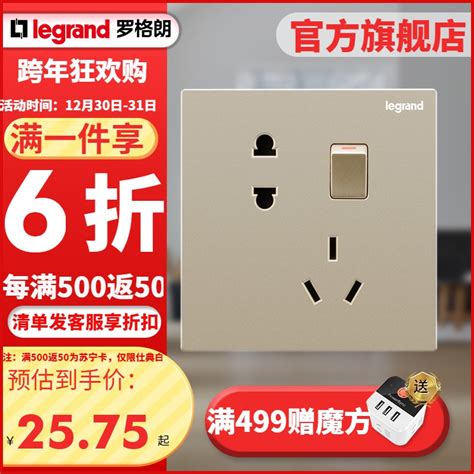 Tcl罗格朗开关插座面板 千图网