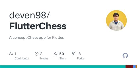 Github Deven98flutterchess A Concept Chess App For Flutter