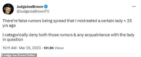 Judge Joe Brown Responds After Sheryl Lee Ralph Says A Famous Tv Judge