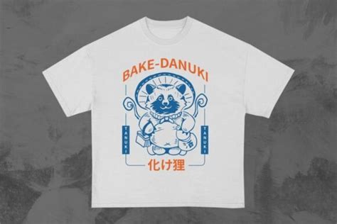 Bake Danuki Japanese Vintage Design Graphic By Universtock · Creative