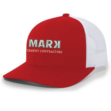 Trucker Hat Mark Cement