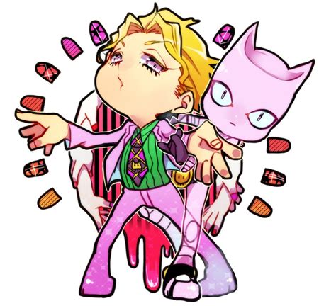 Kira Yoshikage And Killer Queen Jojo No Kimyou Na Bouken Drawn By
