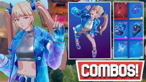 New Best Lennox Rose Skin Spectral Style Combos Fortnite Youtube