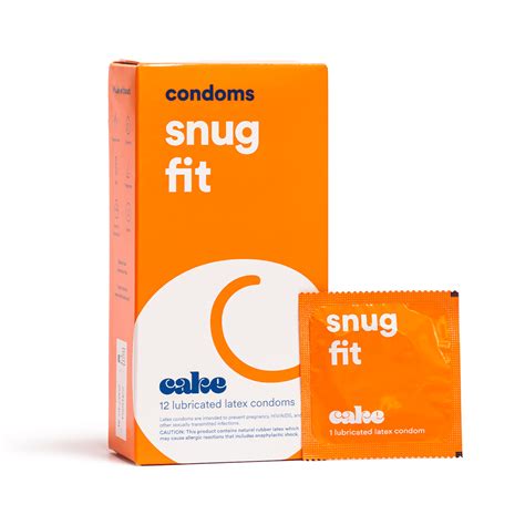 Hello Cake Snug Condoms Lubricated Natural Latex Snugger Fit For Max