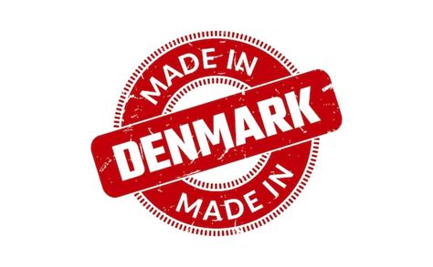 Premium Vector Made In Denmark Rubber Stamp