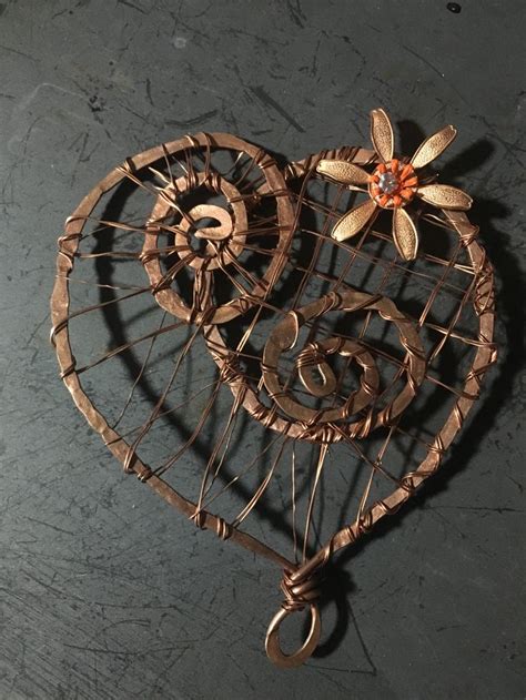 Reshaping The Past A Beautiful Brass Flower Heart