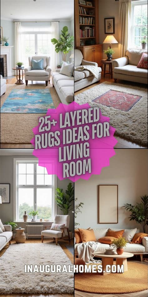 25 Layered Rugs Ideas For Living Room