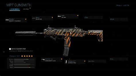 Лучшая сборка для Mp7 в Warzone
