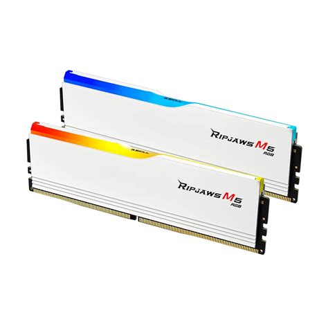 رم جی اسکیل Gskill 32gb 6000 Ripjaws M5 Rgb Cl36 White اسکای پی سی