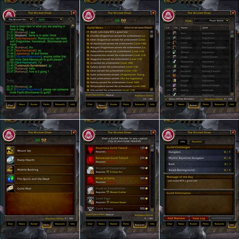 Overview Professions Complete Addons Projects Wow