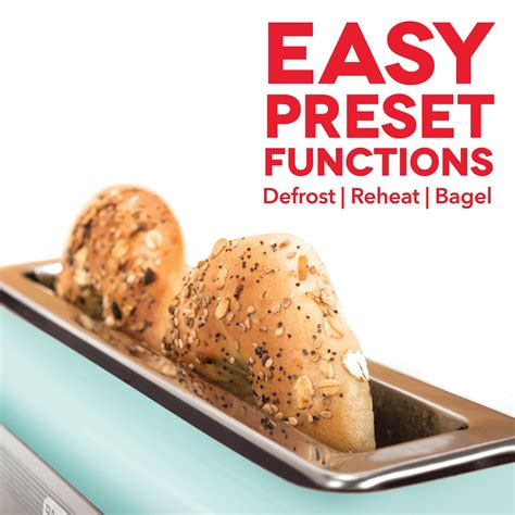 Dash Clear View Toaster Makes Perfect Toast Every Time Quick Easy