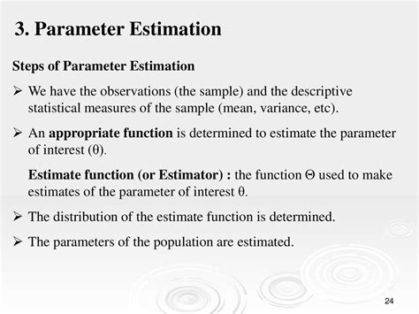 Parameter Estimation Hypothesis Testing Ppt Download