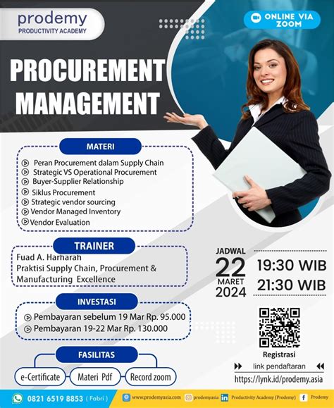 Productivity Academy Prodemy On Linkedin Procurement Management